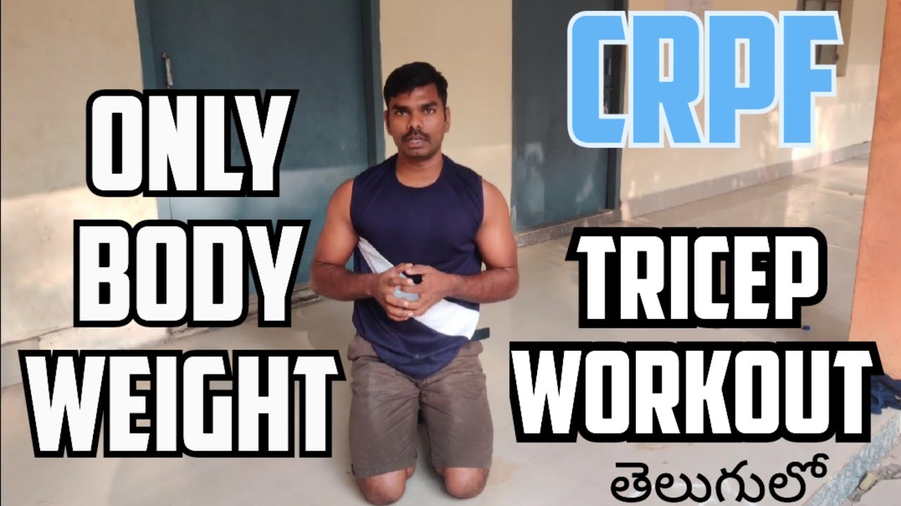 How to build your Triceps//only body weight workout//Triceps workout at ...