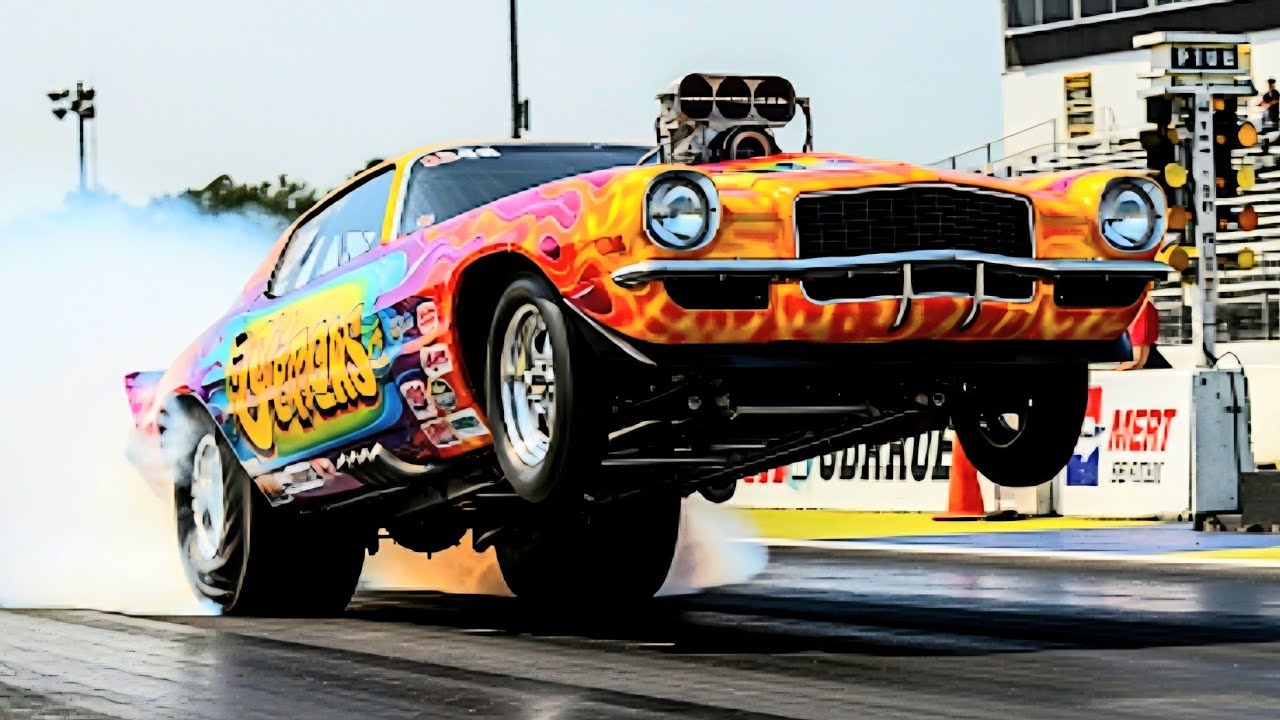 Hot summer street nights drag racing edgewater motorsports park - YouTube