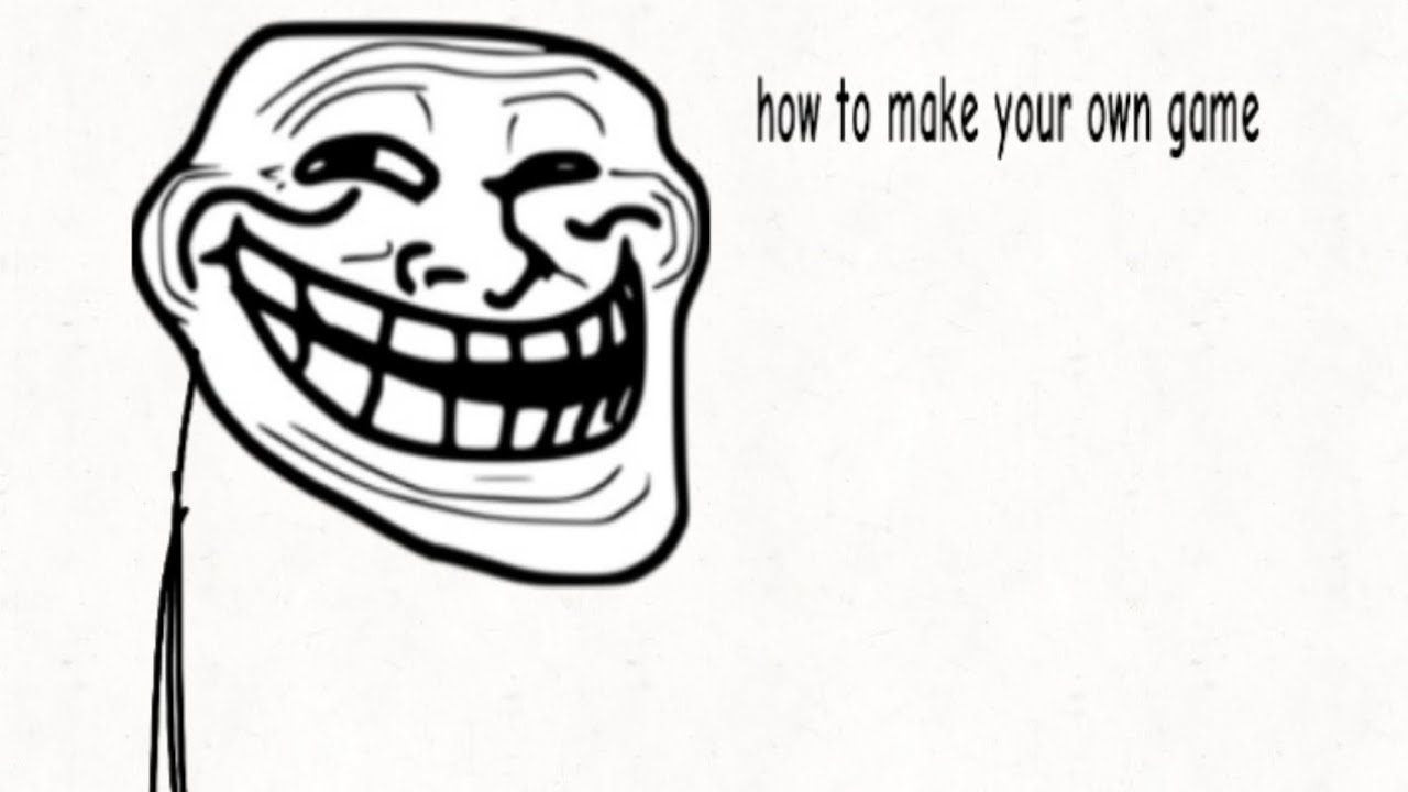 troll tutorial:how to create your own game - YouTube