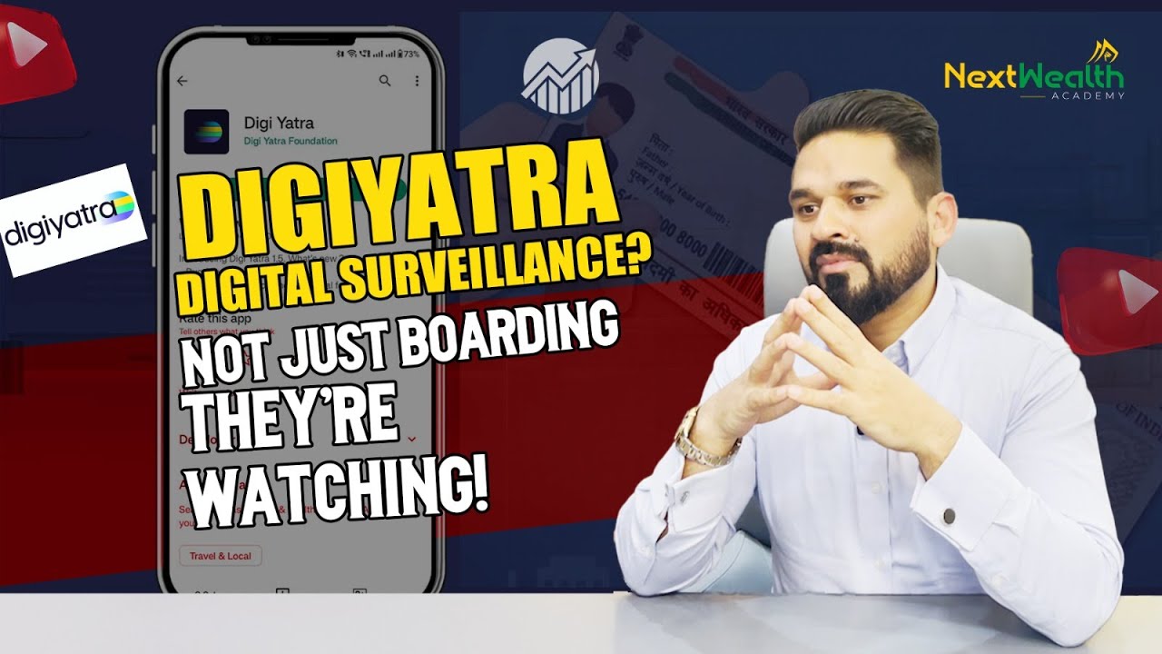 Digi Yatra: Is the Govt Tracking Your Income Through This App? | Real ...