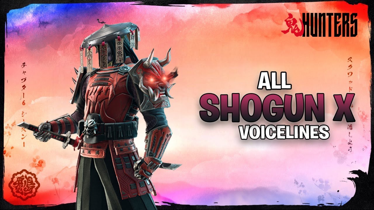 All Shogun X Boss Voices/Voicelines in Fortnite Chapter 6 - Fortnite ...