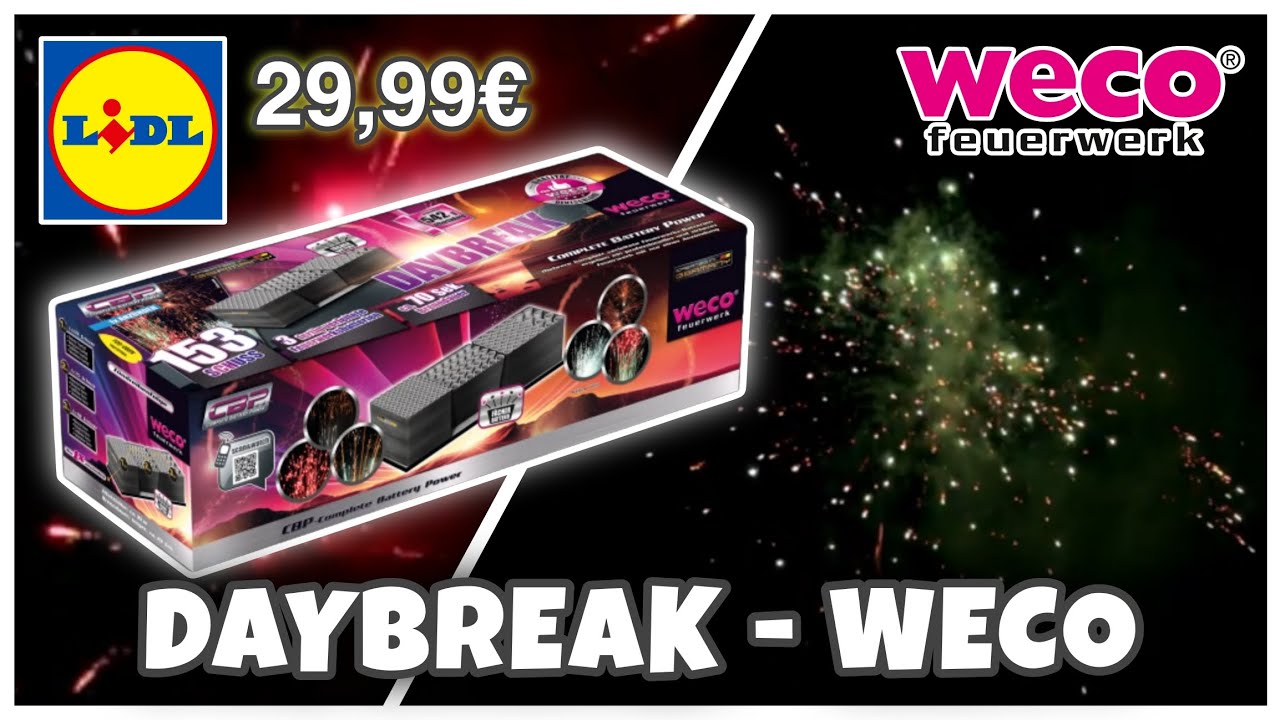 Daybreak von Weco bei Lidl | NEUHEIT 2023 🔥 | 30€ Verbund | Pyro TV ...