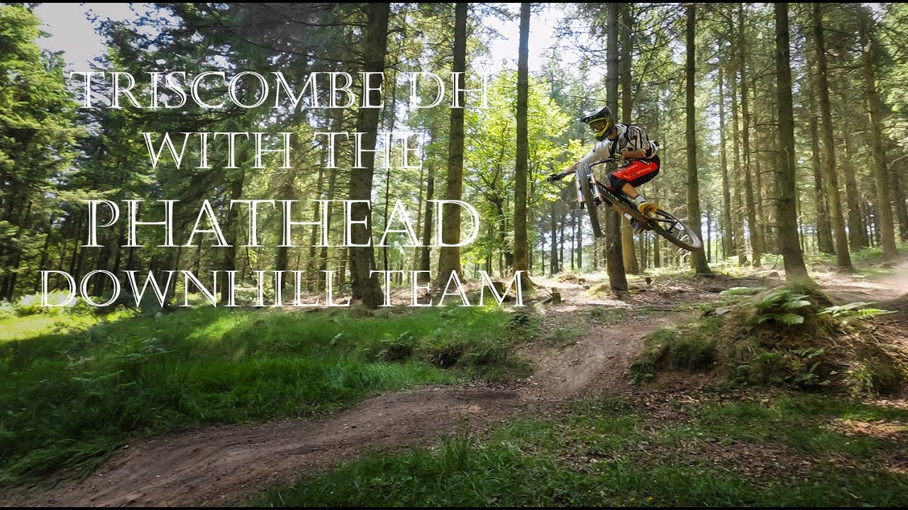 RIDING TRISCOMBE WITH THE PHATHEAD DOWNHILL TEAM - YouTube
