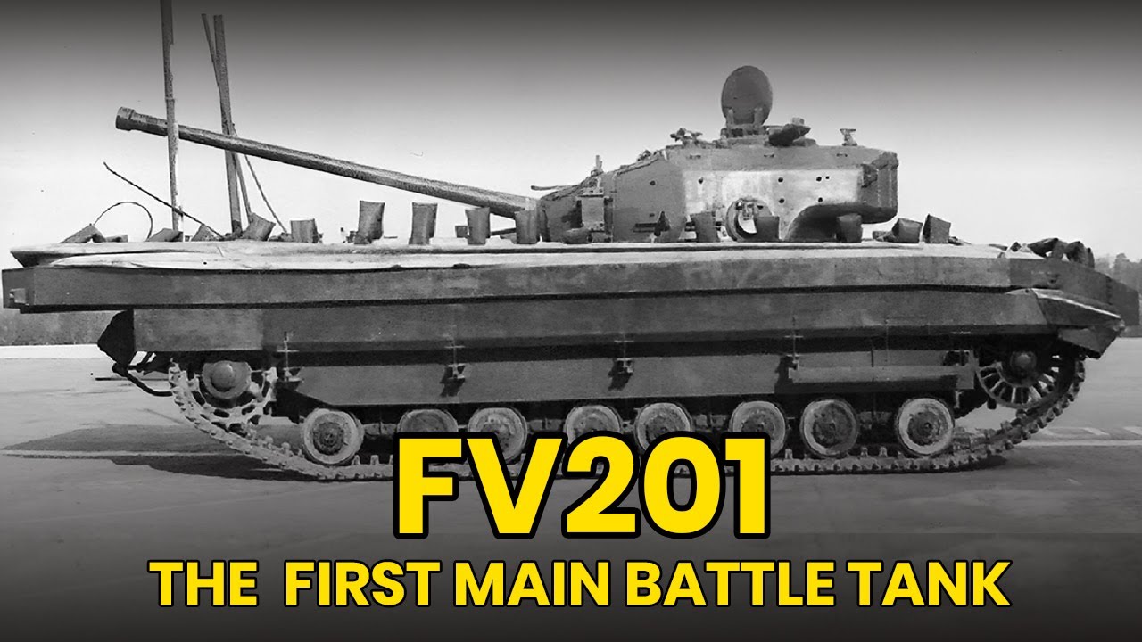 FV201 Universal Tank - Tank design and development - YouTube