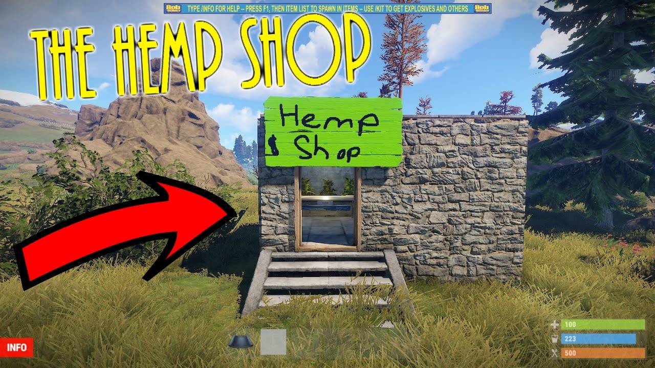 The Hemp Shop | The Shotgun Trap Trap Base From The New Update | Rust ...