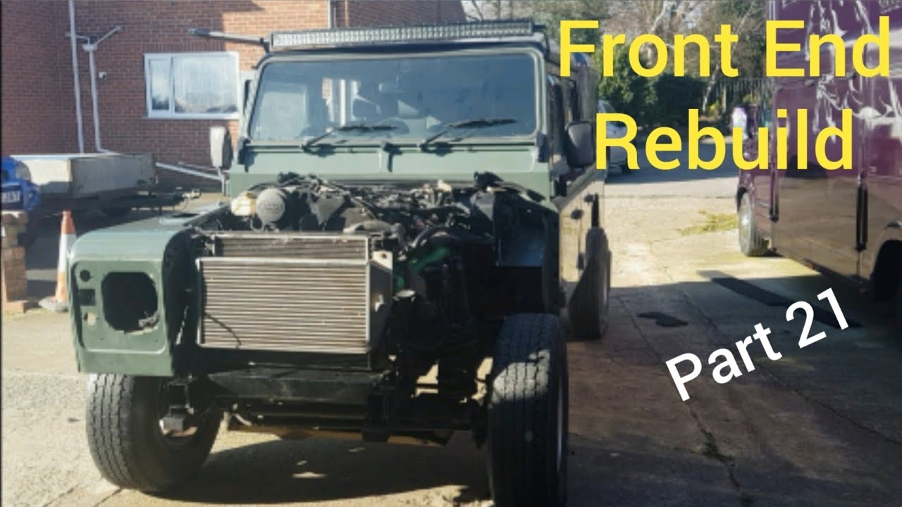 Land Rover Defender Puma TDCI Front Wings, Bonnet + Wheel Arches ...