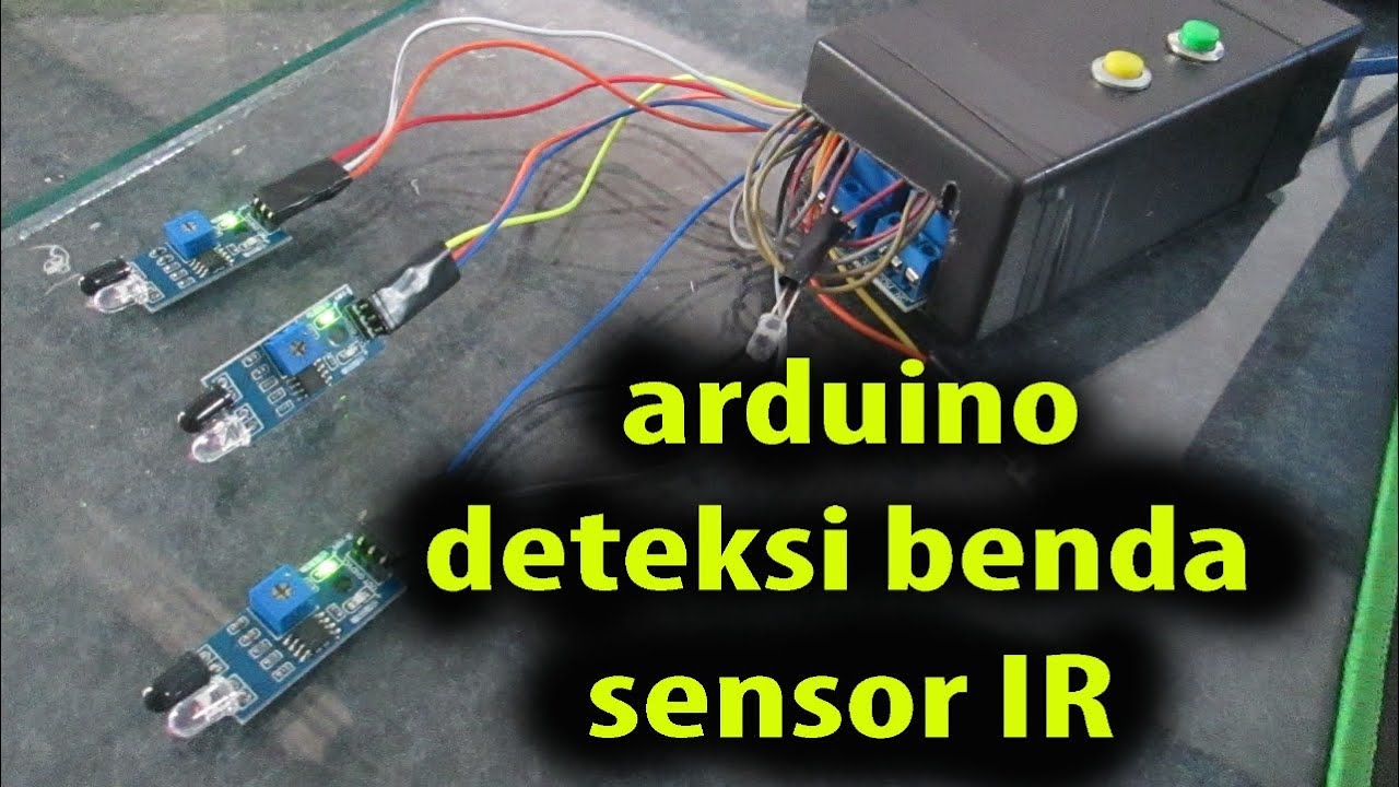 Deteksi Benda Sensor Proximity IR Photodioda ARDUINO - YouTube