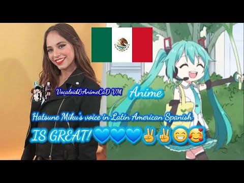 Hatsune Miku's voice in Latin American Spanish is GREAT ...