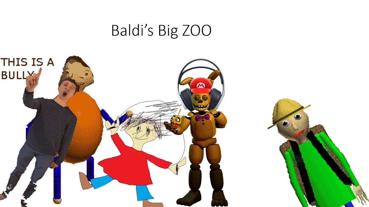 Baldi's big zoo powerpoint edition - YouTube