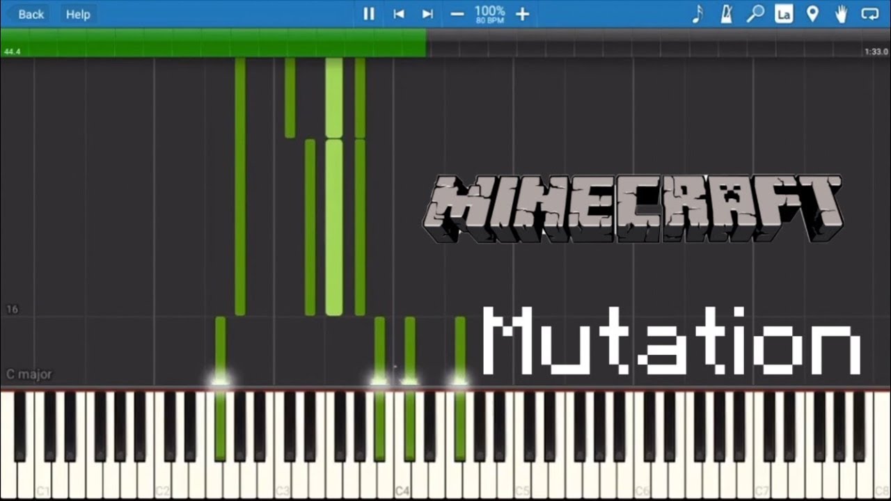 C418 - Mutation // Synthesia | (+MIDI) (Menu1) - YouTube