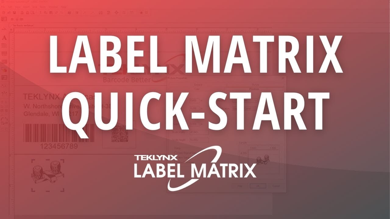 LABEL MATRIX Quick-Start Video - YouTube