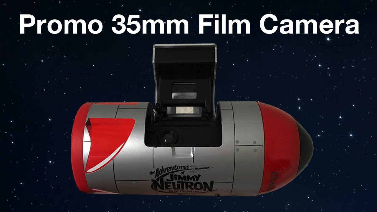 🚀 Jimmy Neutron Boy Genius Promotional 35mm Film Camera Nickelodeon TV ...
