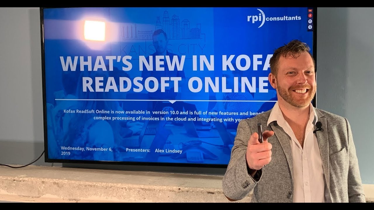 Watch the Webinar: What's New in Kofax ReadSoft Online? - YouTube
