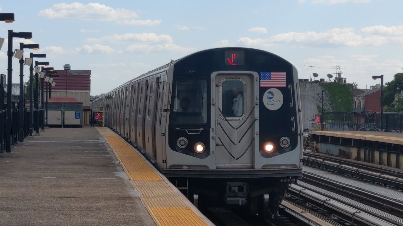 NYC Subway: R160 Siemens F Trains Rerouted via the D Line (5/30/24 ...