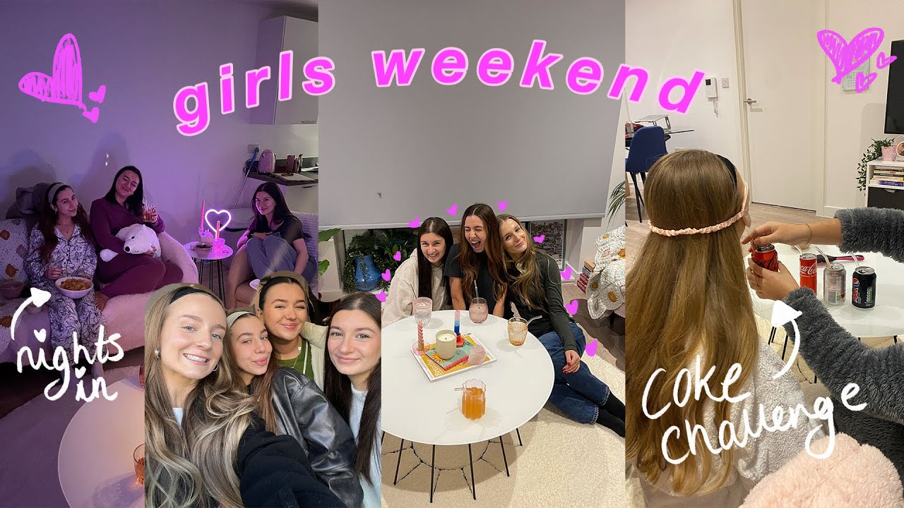 girls weekend with my uni besties in my new flat!!👩🏻‍🤝‍👩🏽👩🏻‍ ️‍👩🏽 - YouTube