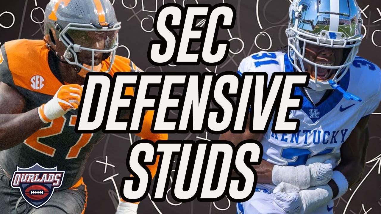 2024 SEC Defensive Stars: Best Players and NFL Prospects - YouTube