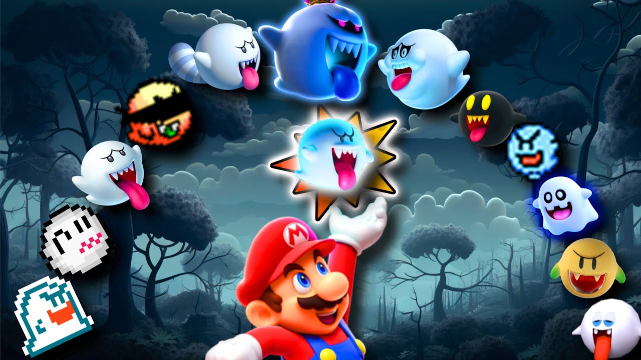 EVERY Boo From Super Mario EVER! Yes...EVERY! - YouTube