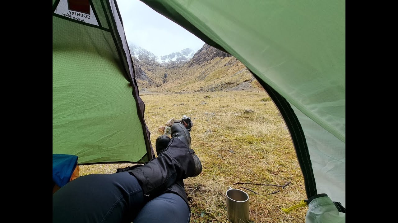 Wild camping The Hidden Valley - Glencoe - YouTube