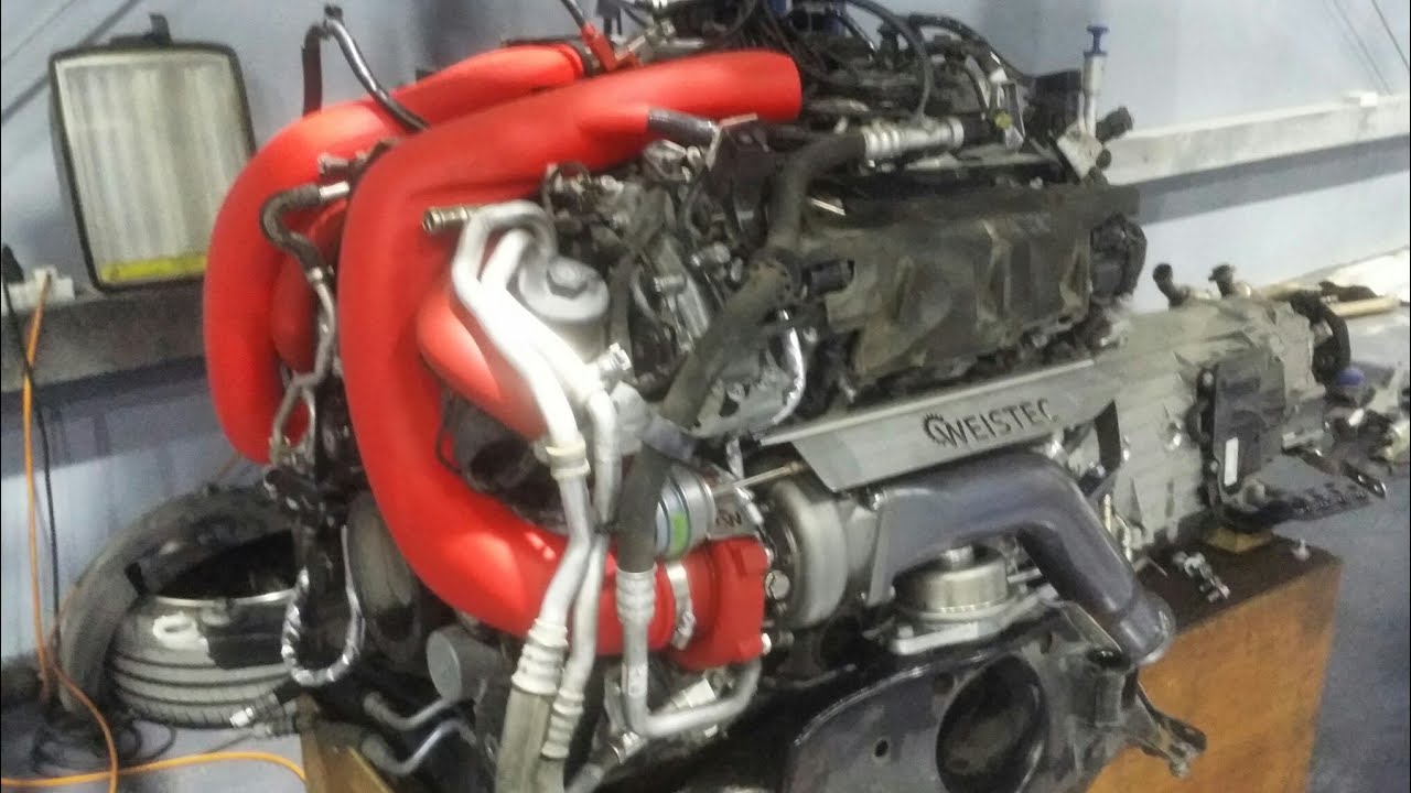 MB E63 4matic weistec turbocharger upgrade part 4 - YouTube