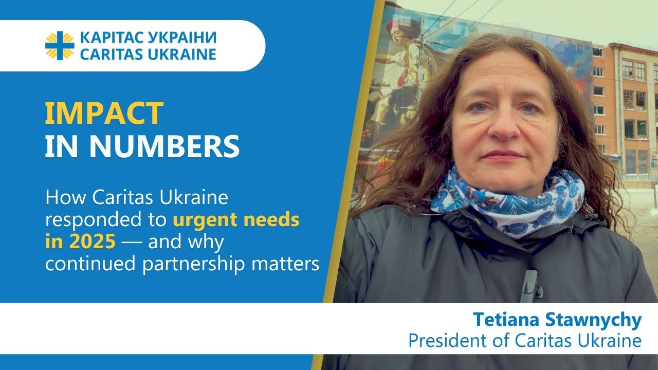 Impact in Numbers. Caritas Ukraine on humanitarian response in 2025 and ...