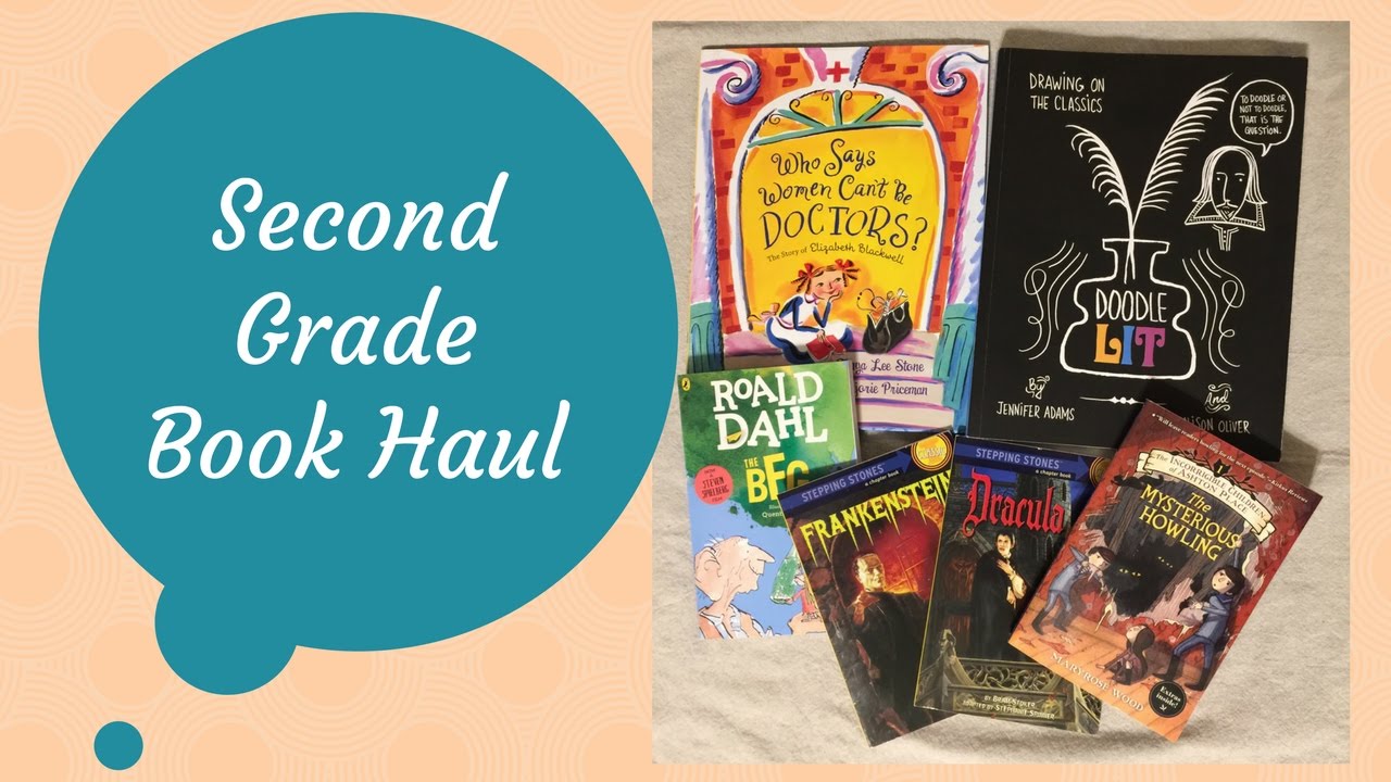 Second Semester Book Haul for Second Grade - YouTube