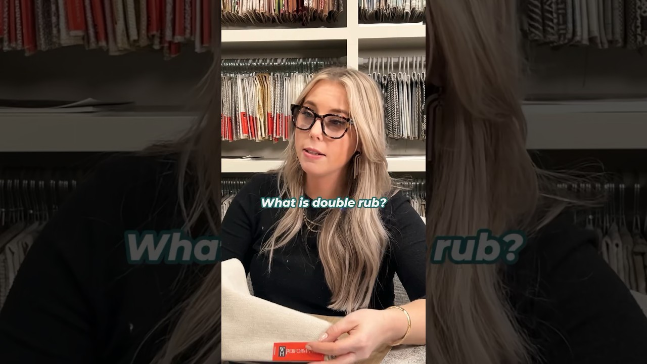 The secret to long-lasting fabrics! High-Double Rub - YouTube