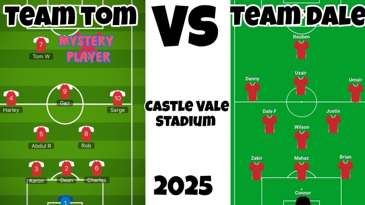 The Flying XI Football Team Team Dale Vs Team Tom #football - YouTube