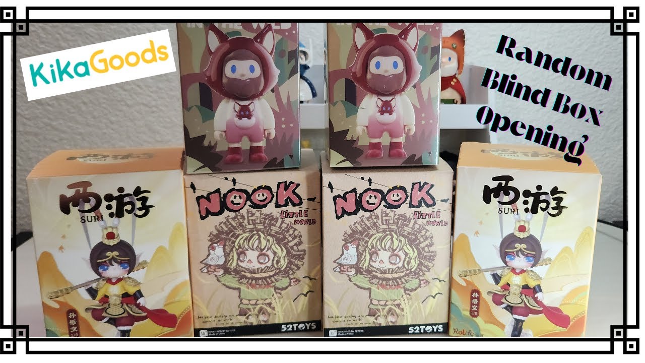 Random KikaGoods Mystery Unboxing! Nook, Farmer Bob, Suri - YouTube