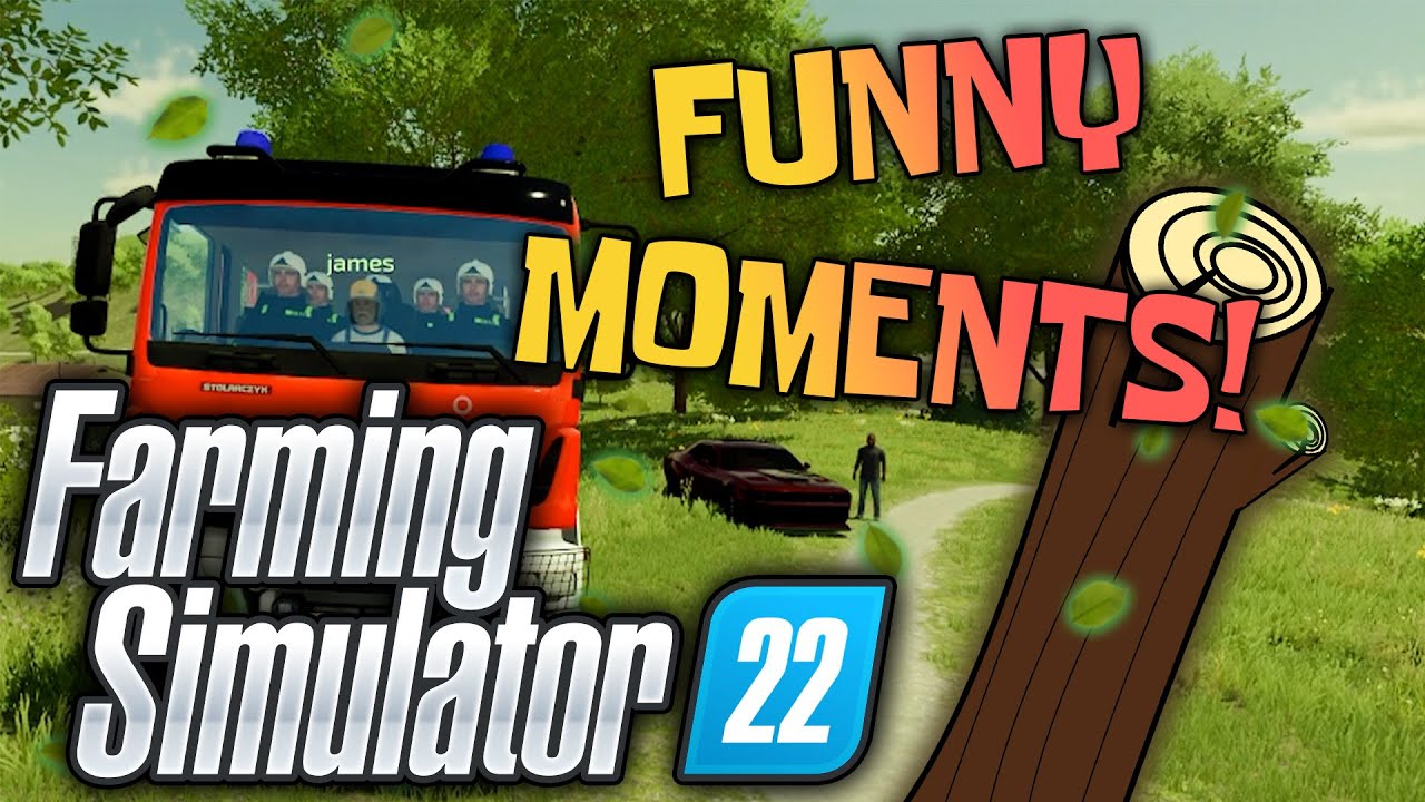 Farming Simulator 22 Funny Moments Build Off - YouTube