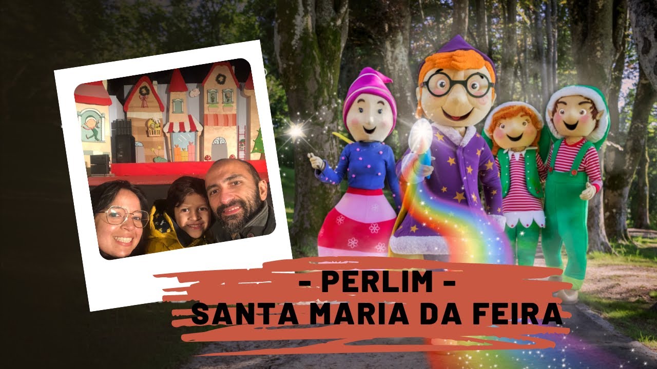 PERLIM - O maior PARQUE TEMÁTICO de NATAL em PORTUGAL - YouTube