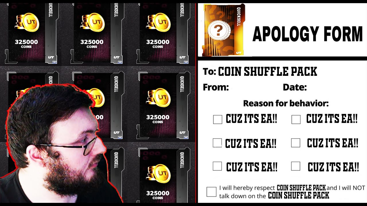 SO I OPENED THE NEW COIN SHUFFLE PACK OVER 50 TIMES........... THIS ...