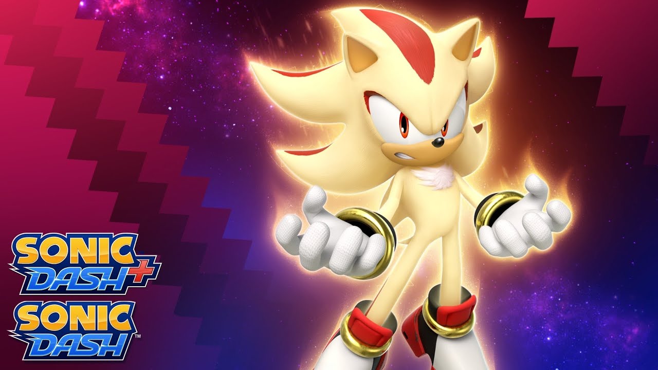 sonic dash super shadow - YouTube