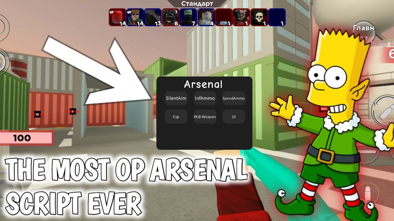 OP Roblox Most arsenal script mobile 📢 - YouTube