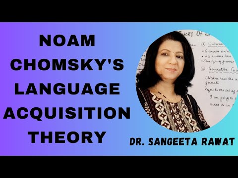 Noam Chomsky's Theory of Language Acquisition (LAD) B.Ed (Language ...