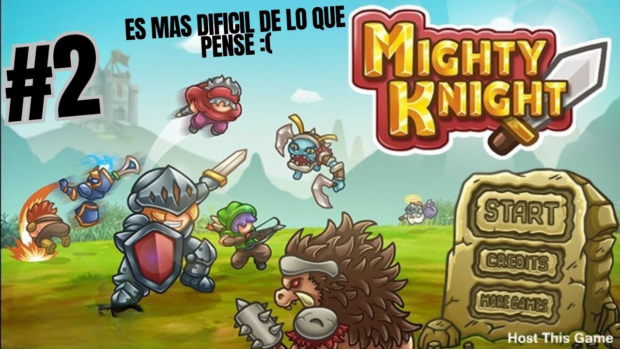De Camino al Castillo!! - Mighty Knight (Y8 Browser) - YouTube