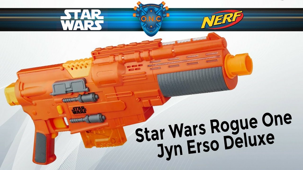 Nerf Star Wars Rogue One Jyn Erso Deluxe [UNBOXING] - YouTube