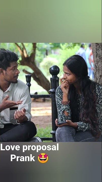 Love proposal Prank 🤩 - YouTube