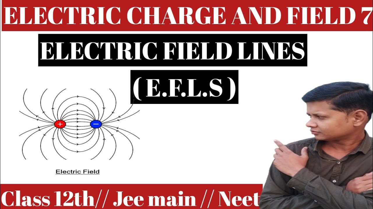 Electrostatic lec 7 || Electric field lines ( efls)|| Electric charge ...