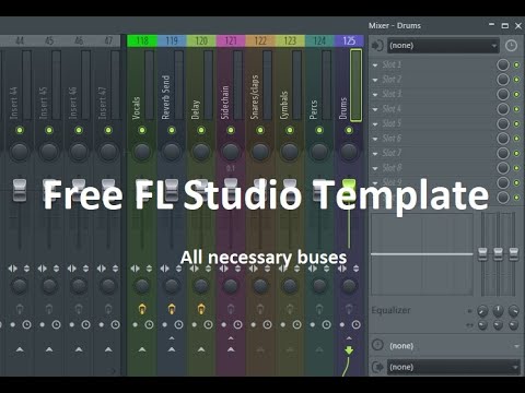 Fl Studio organization (Free FLP Template) - YouTube
