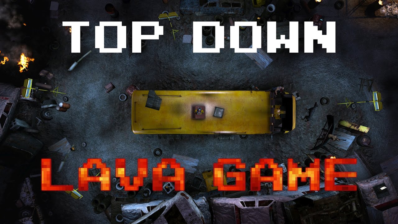 Top Down Lava Game Champion! - YouTube