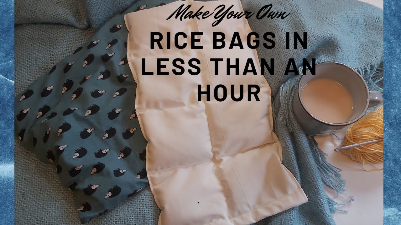 Keep warm & save money, make these amazing rice bags in less than an ...