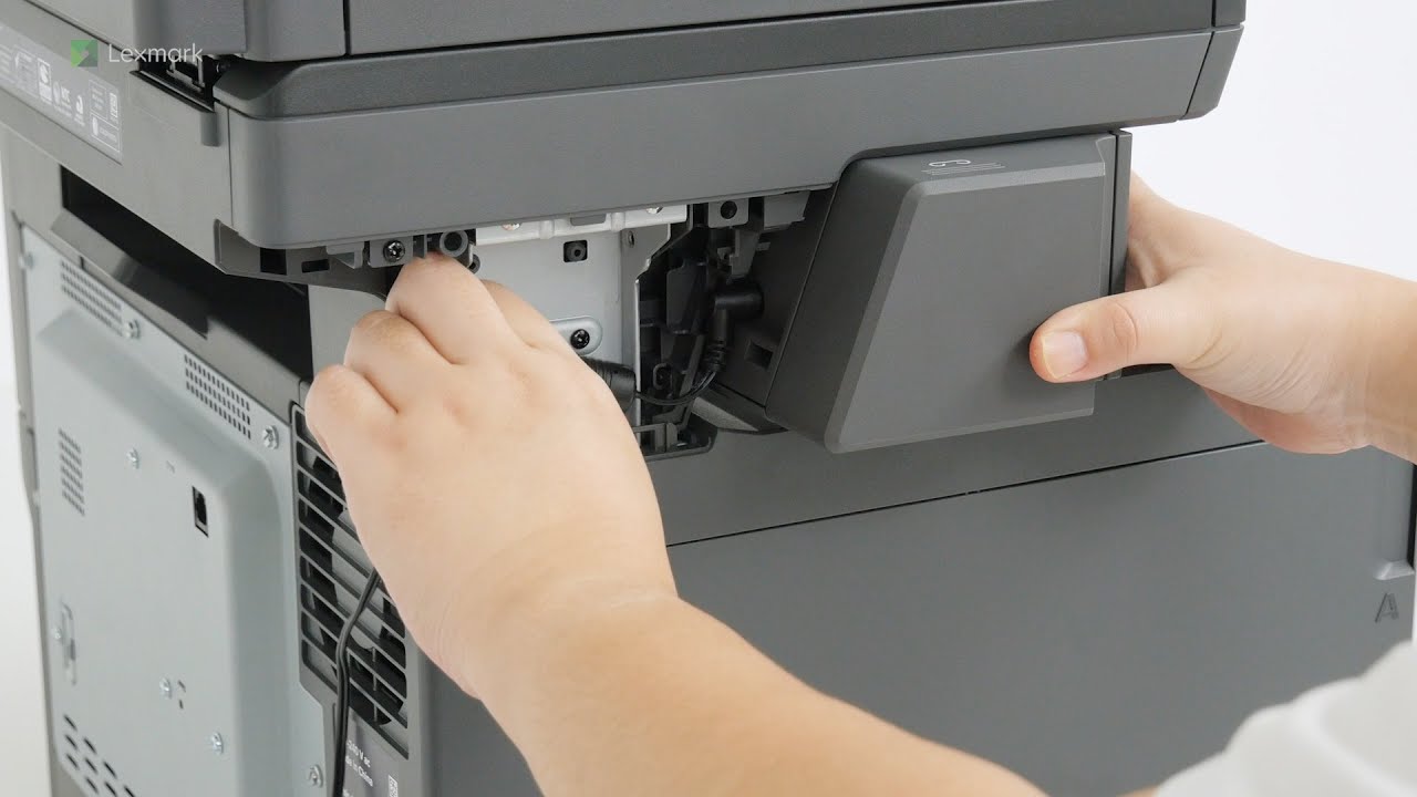 CX532/CX635/XC2335—Replacing the convenience stapler - YouTube
