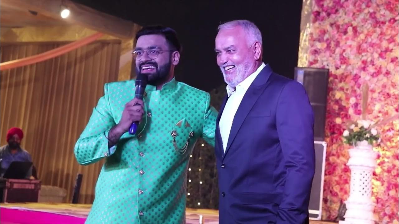 Sangeet Night Anchoring | Anchor Rajat Gera - YouTube