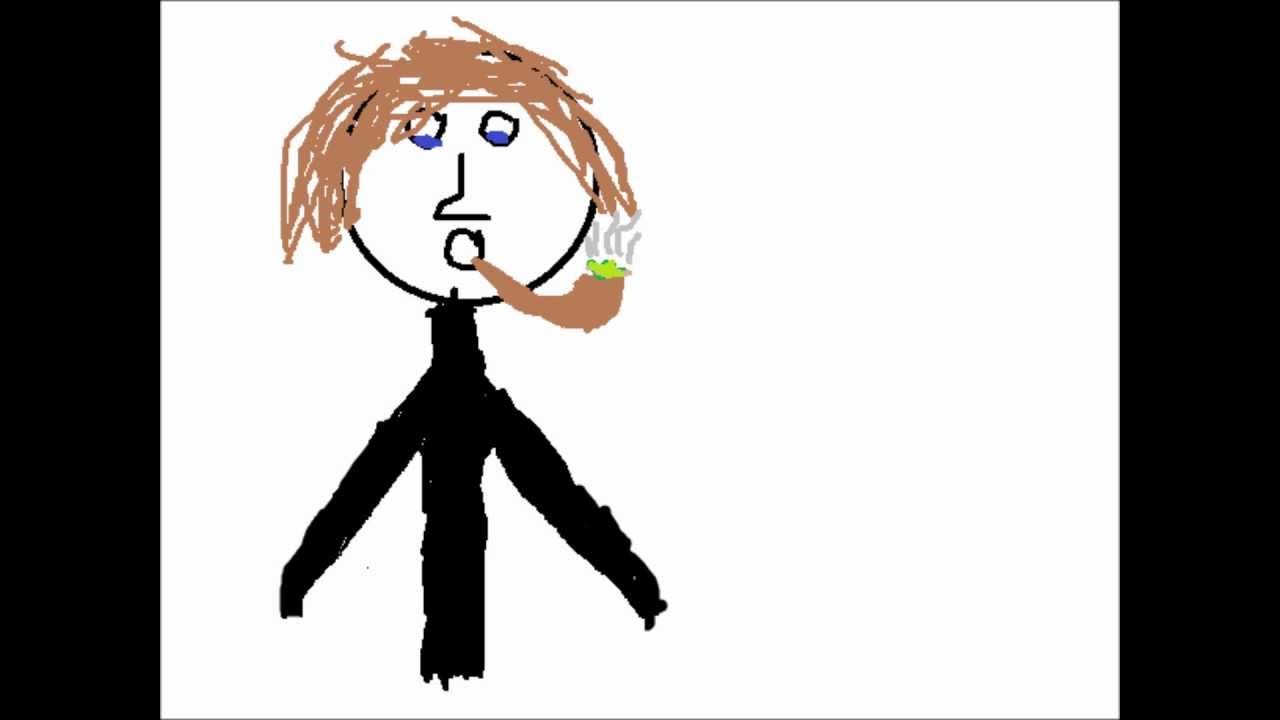 stick figures smoking weed - YouTube