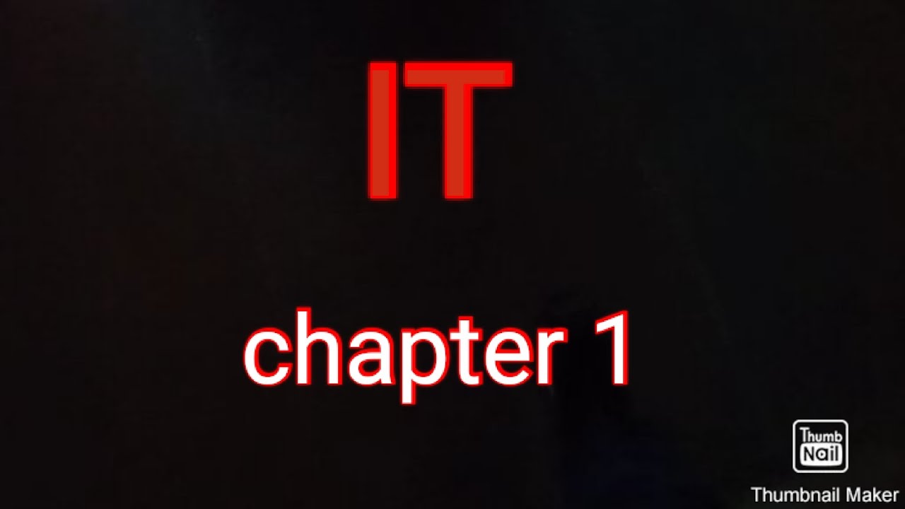 IT chapter 1 - YouTube