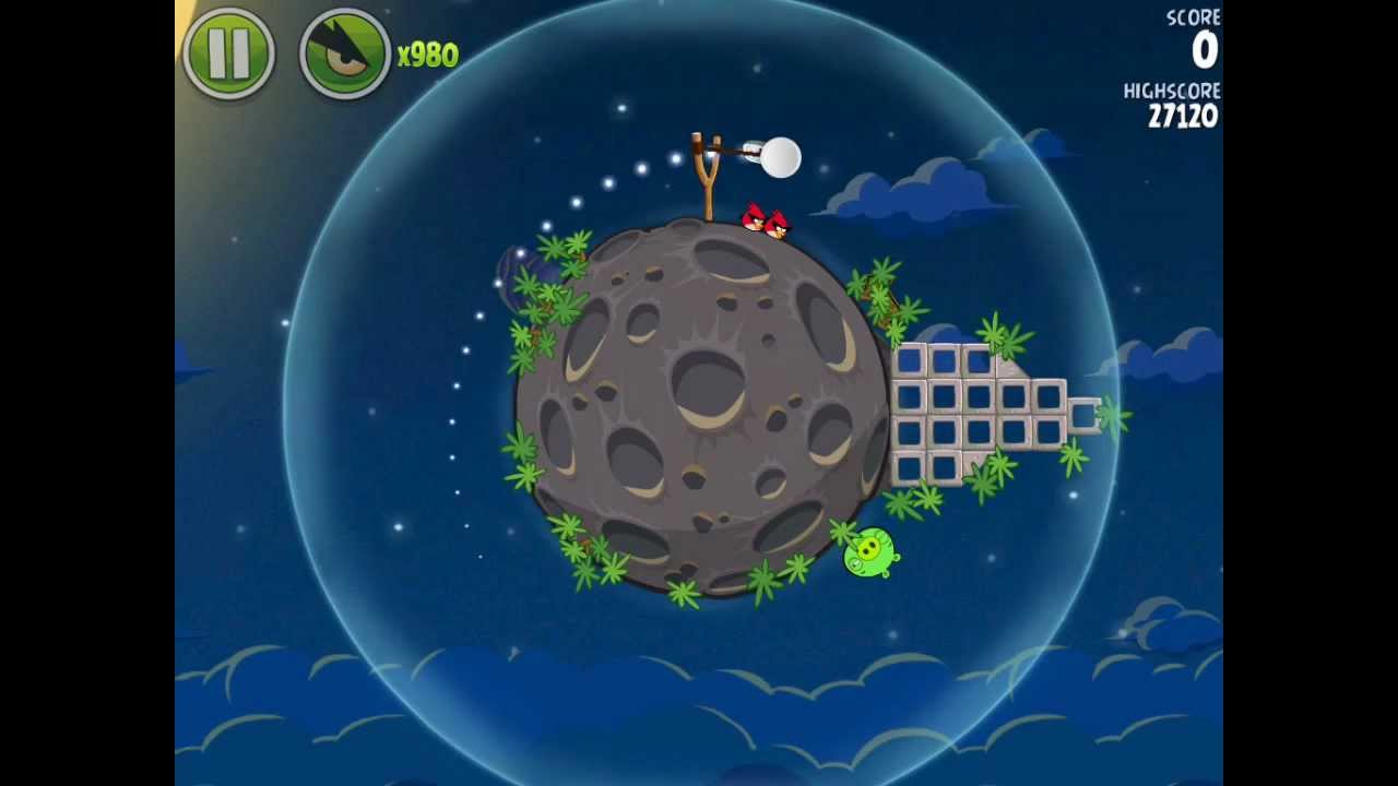 Angry Birds Space Pig Bang 1-3 Space Eagle Walkthrough - YouTube