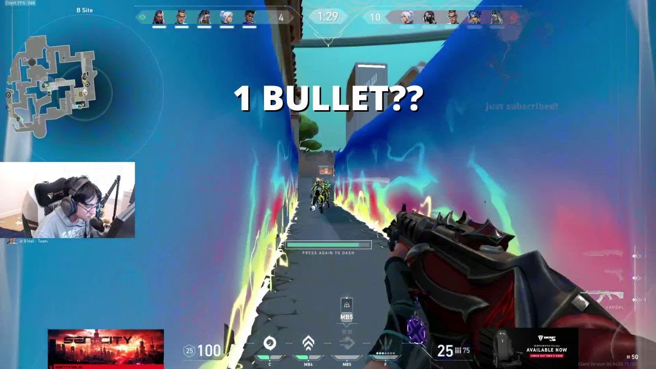 TENZ CRISPY 1 TAP | RADIANT RANKED - YouTube