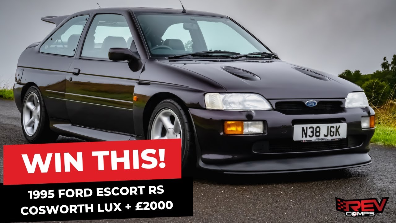 WIN THIS 1995 FORD ESCORT RS COSWORTH LUX + £2000 - YouTube