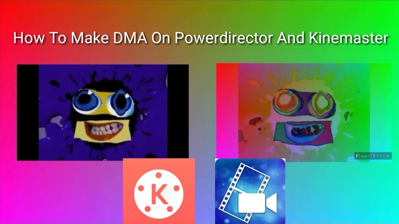 How To Make DMA On Powerdirector And Kinemaster - YouTube
