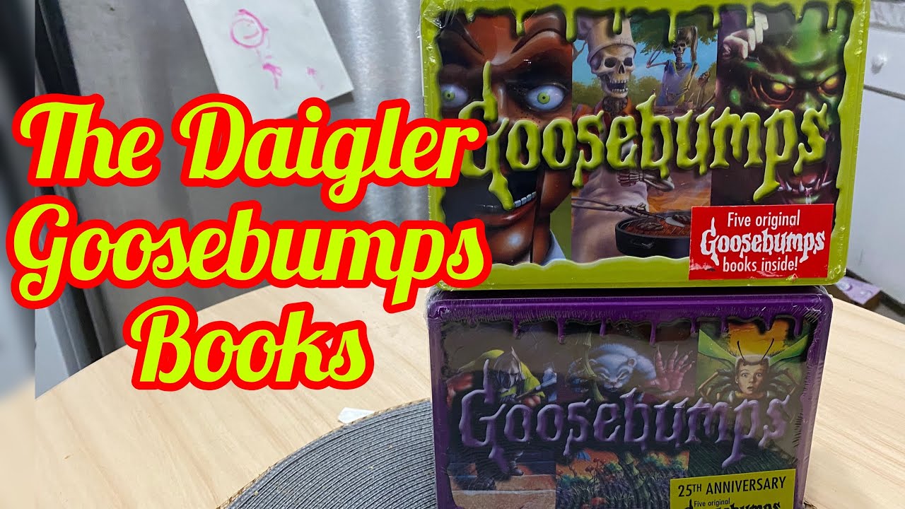 Goosebumps 25th Anniversary Limited Edition Tins - YouTube